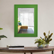 Lime Green Bathroom Mirror – Rispa